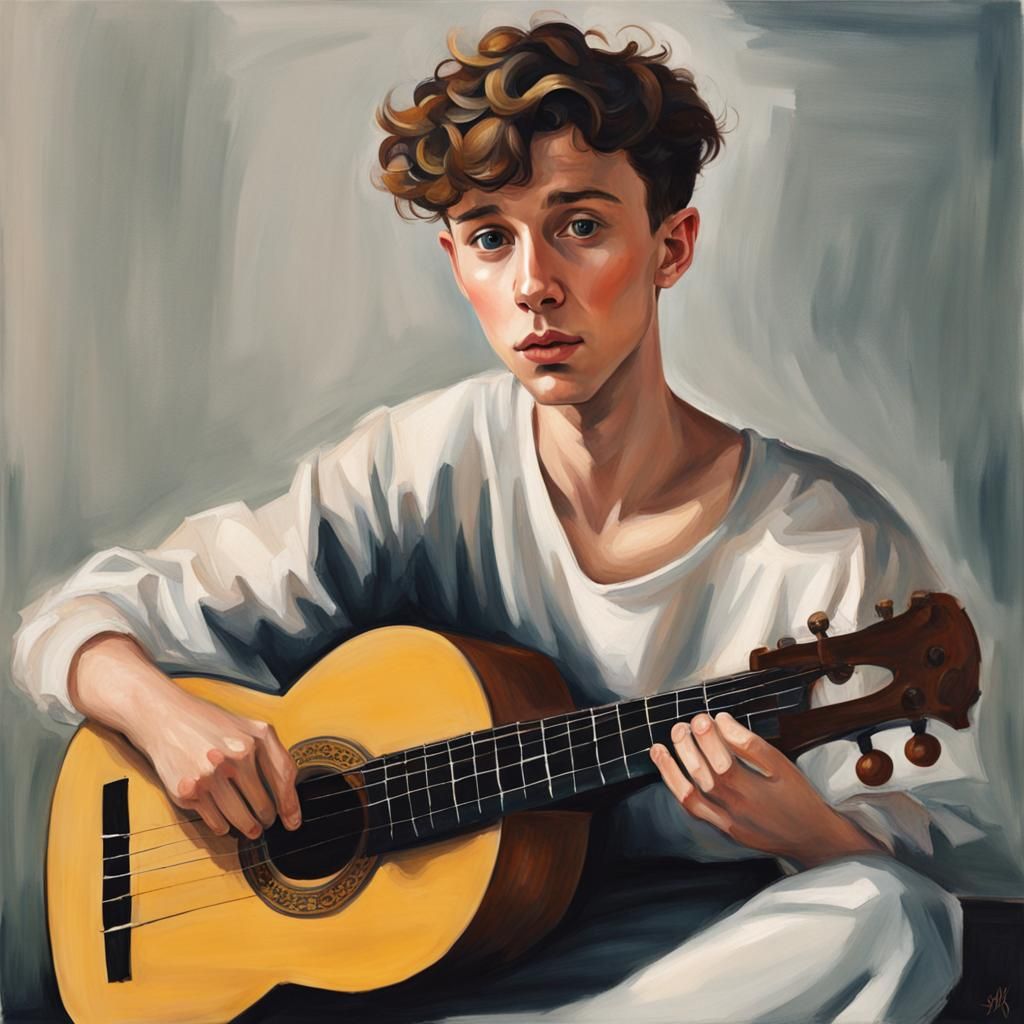 Troye Sivan 240110B - AI Generated Artwork - NightCafe Creator