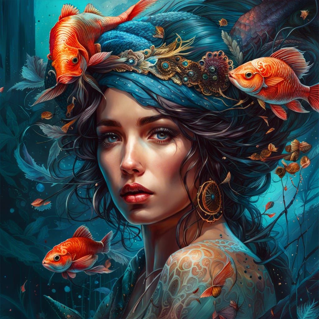 pisces - AI Generated Artwork - NightCafe Creator