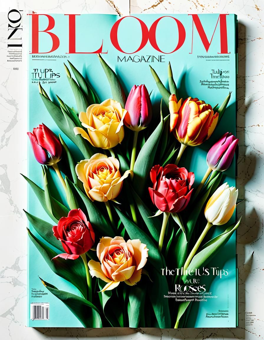 Bloom magazine - AI Generated Artwork - NightCafe Creator