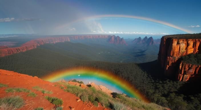 Core of my heart, my country! Land of the Rainbow Gold, : r/nightcafe