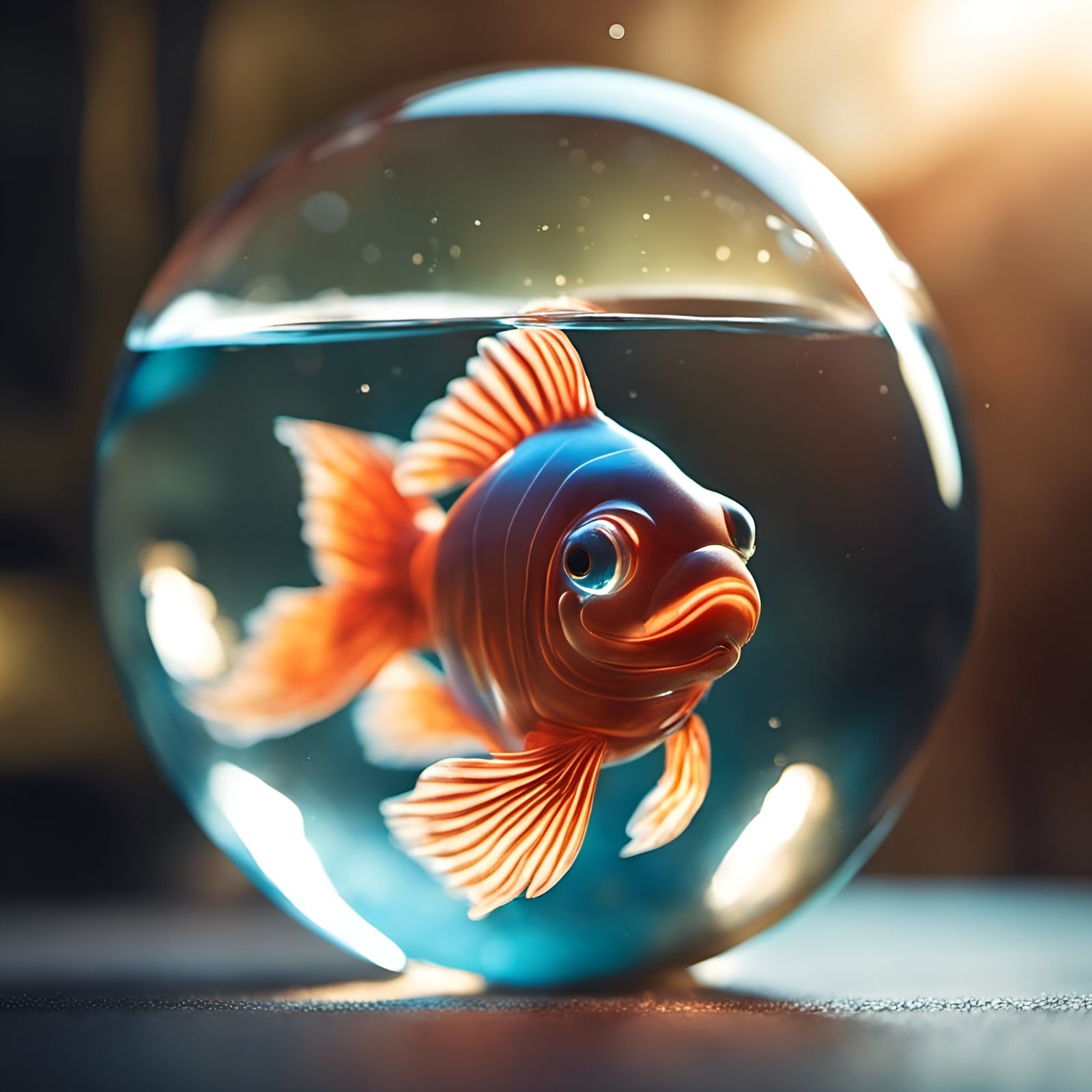 Cute Fish - AI Generated Artwork - NightCafe Creator