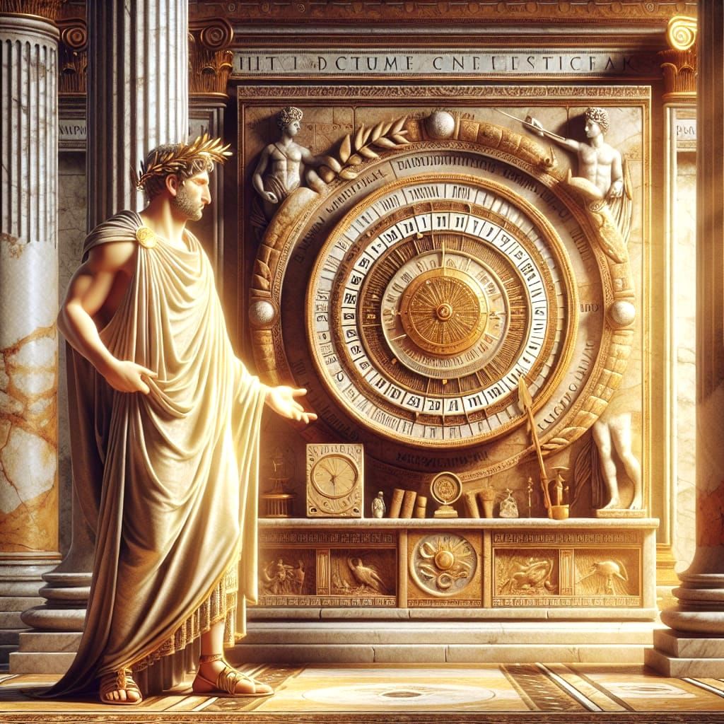 Julius Caesar introduces the new Julian calendar.