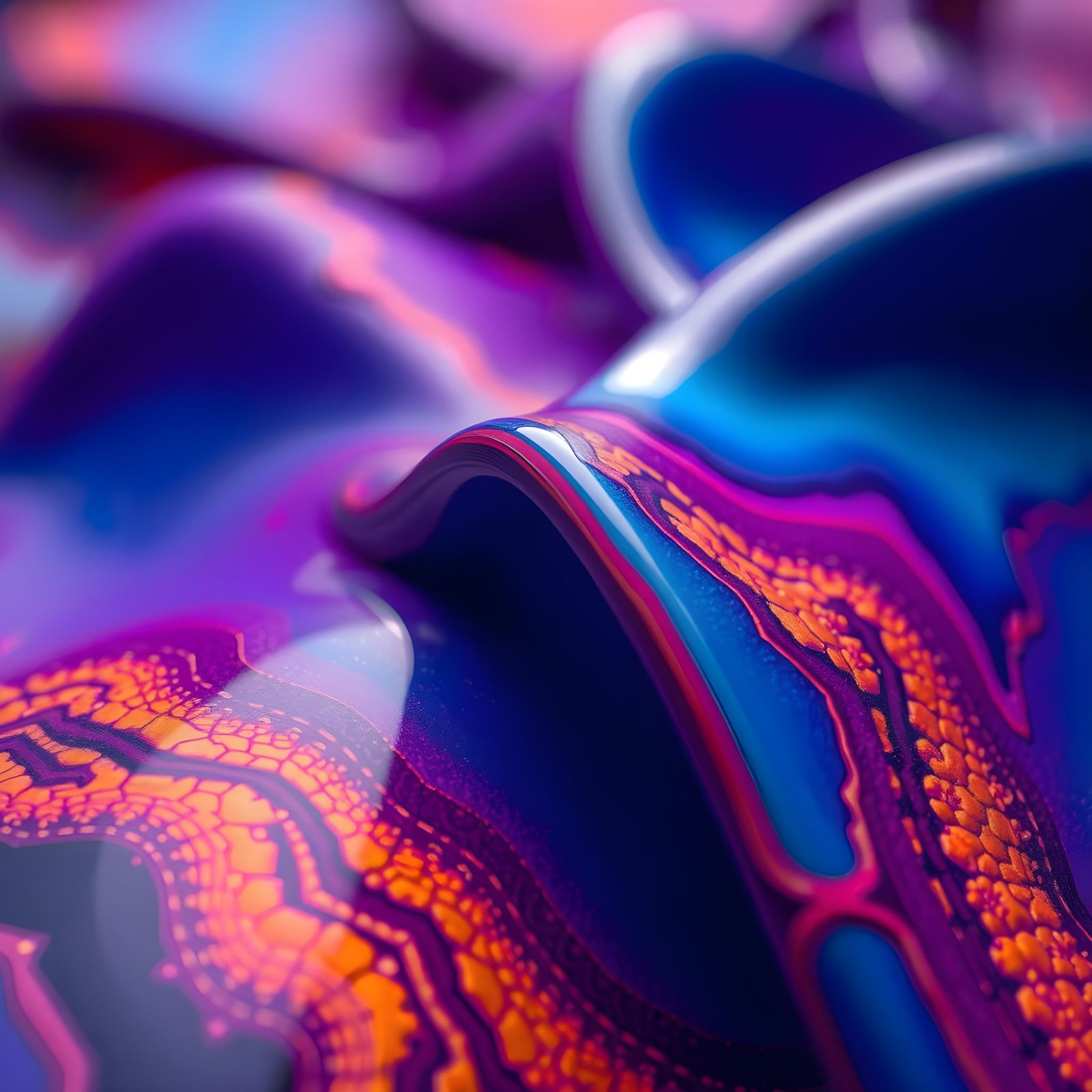 Textures in Flux - Vibrant Textures in Dynamic Harmony