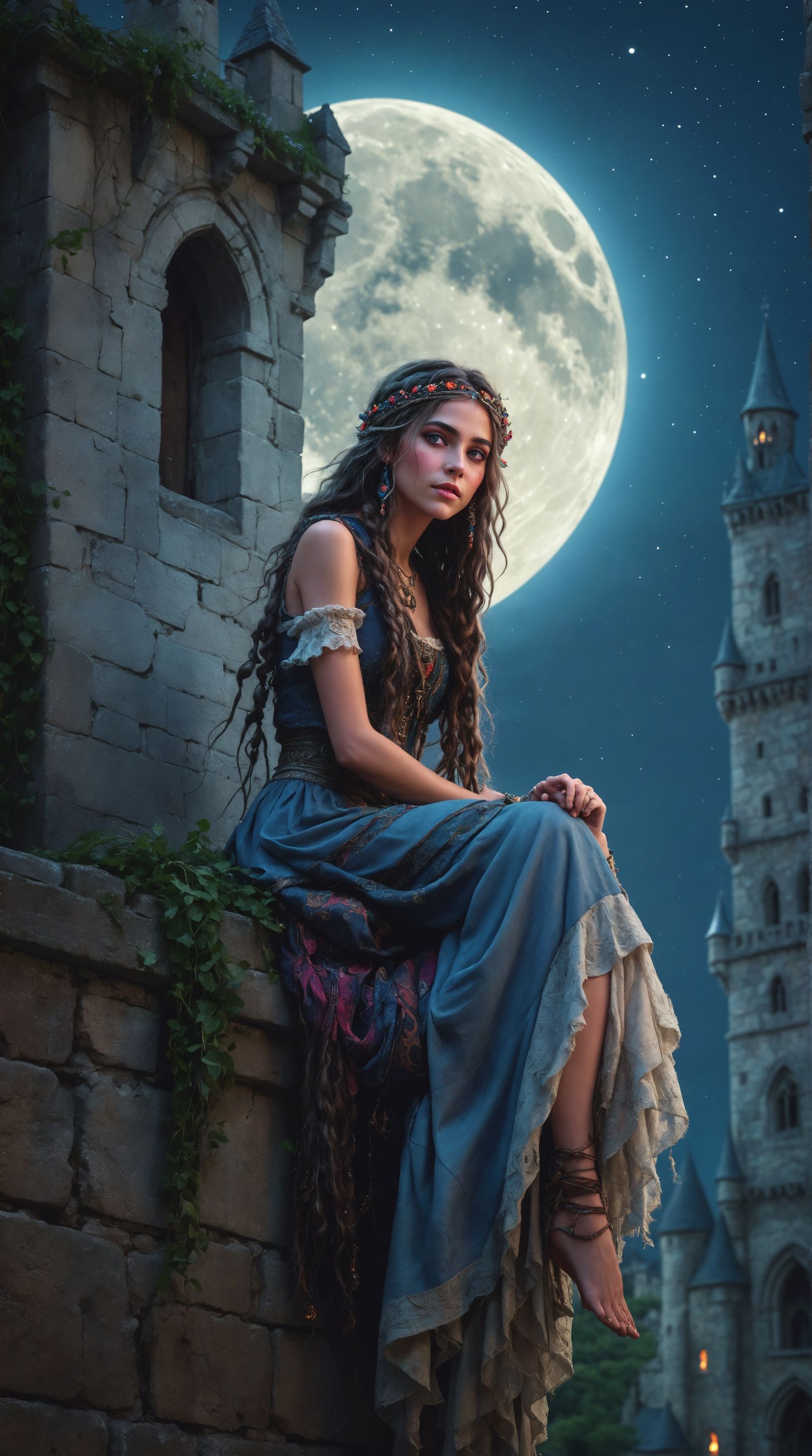 Medieval bohemian - Whispering Bohemian Enchantress Overlook...