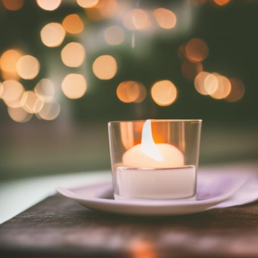 Candle - AI Generated Artwork - NightCafe Creator