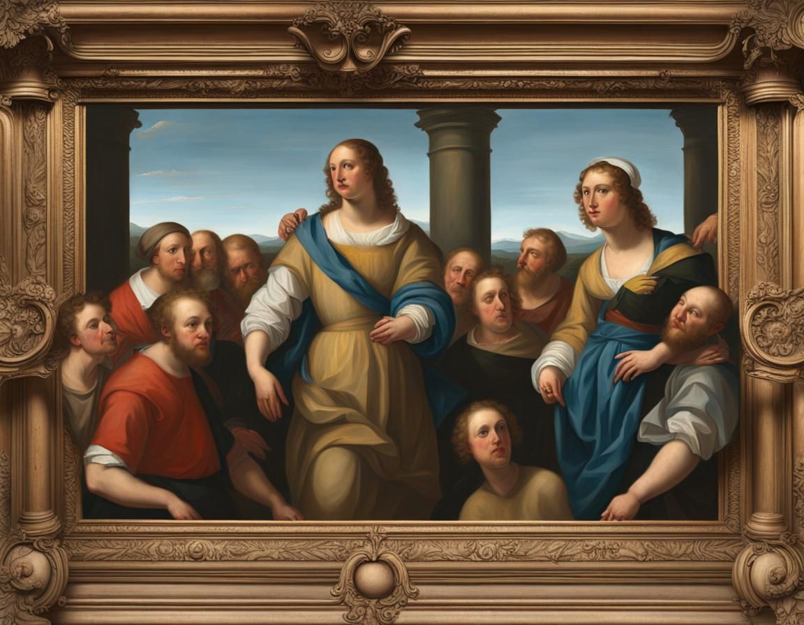 Suddenly realizing there is a fourth wall - AI Generated Artwork ...