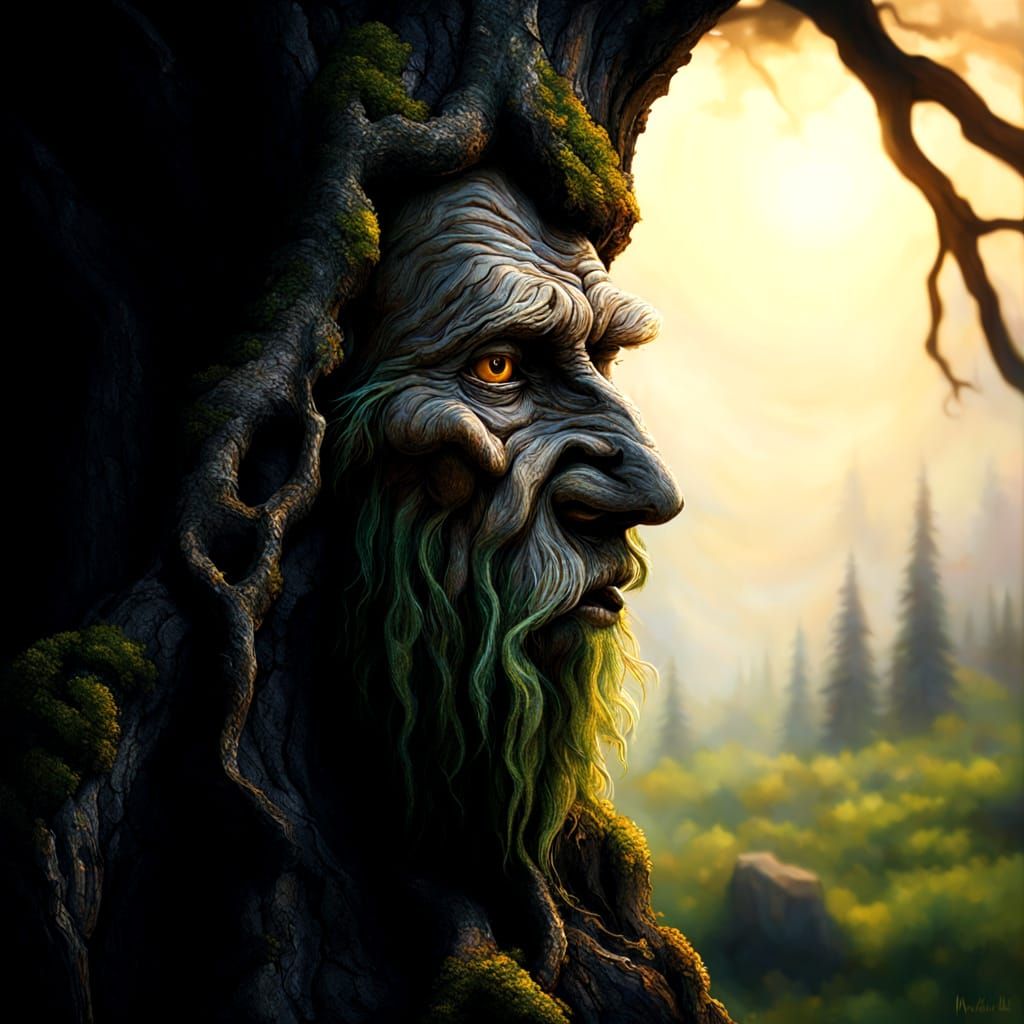 Wizened Tree Face - Wizened Tree Face