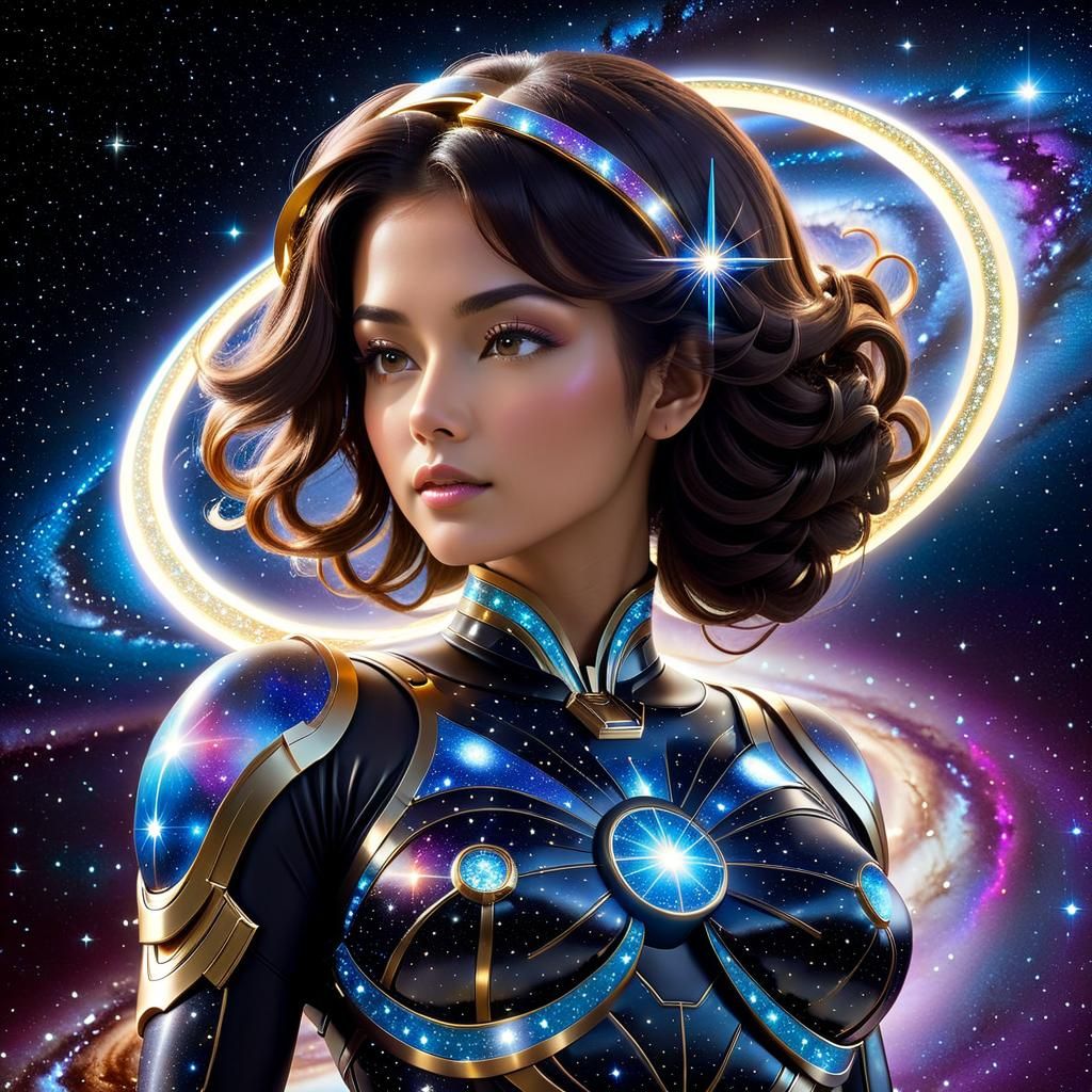 Celestial Princess - AI Generated Artwork - NightCafe Creator