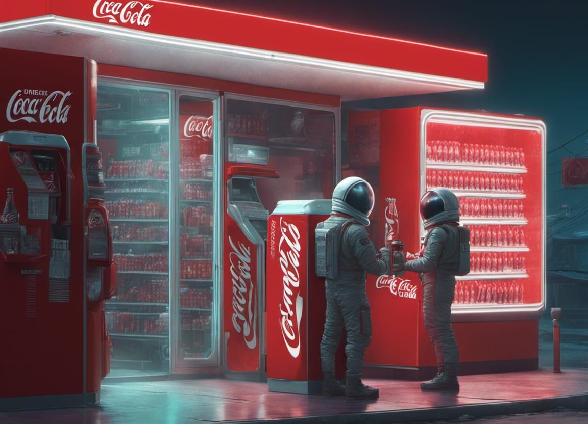 Coca-Cola is Really Everywhere - AI Generated Artwork - NightCafe Creator