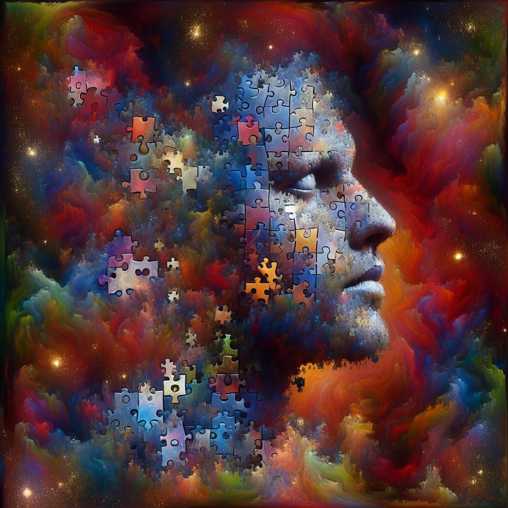 My mind is like a puzzle,some pieces good some bad,some lost forever ...