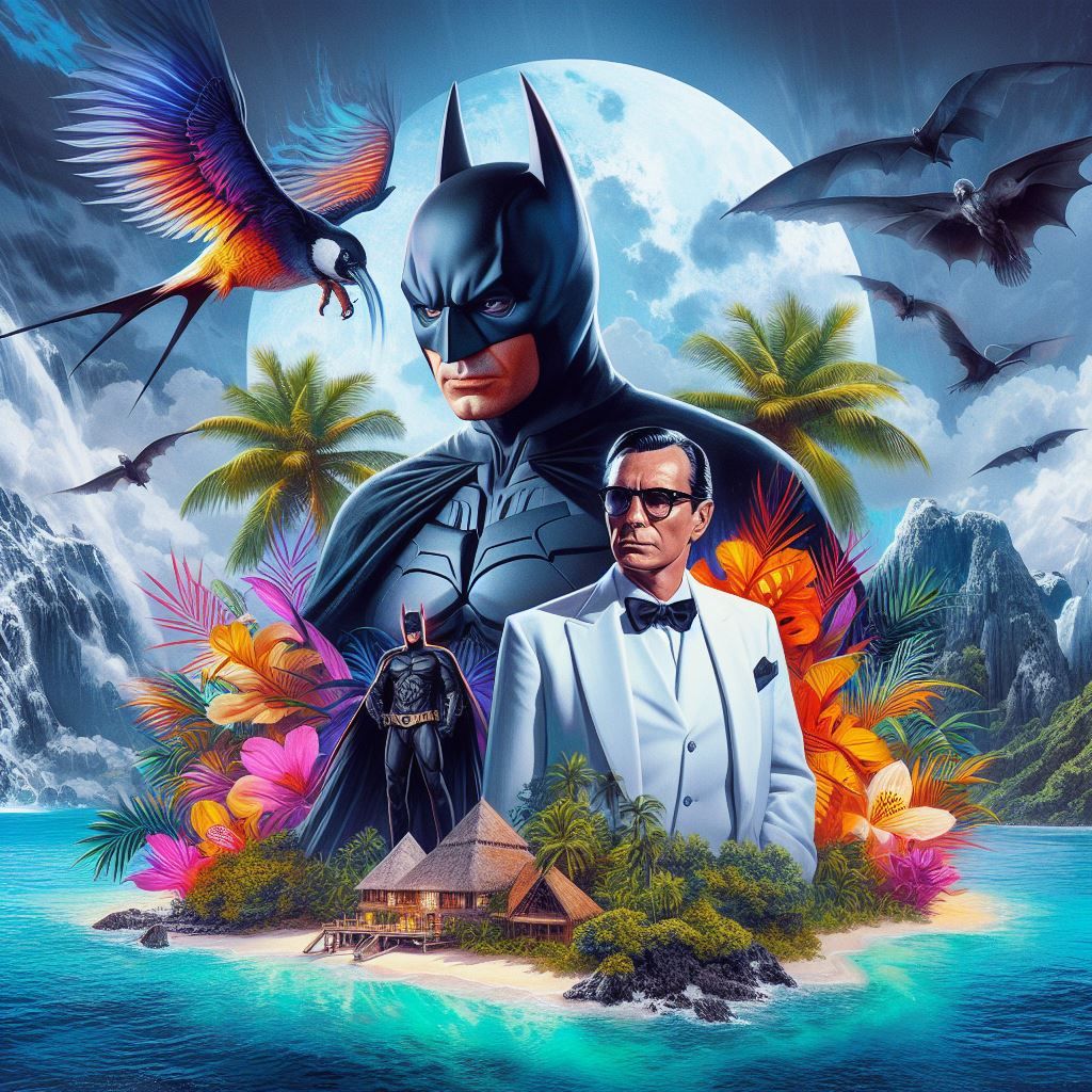Batman crossover Fantasy Island - AI Generated Artwork - NightCafe Creator