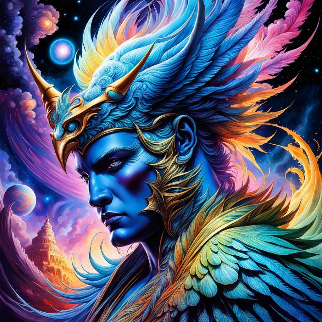 Hawkman - AI Generated Artwork - NightCafe Creator