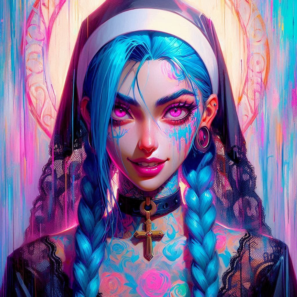 Holy Jinx ♥ x) - AI Generated Artwork - NightCafe Creator
