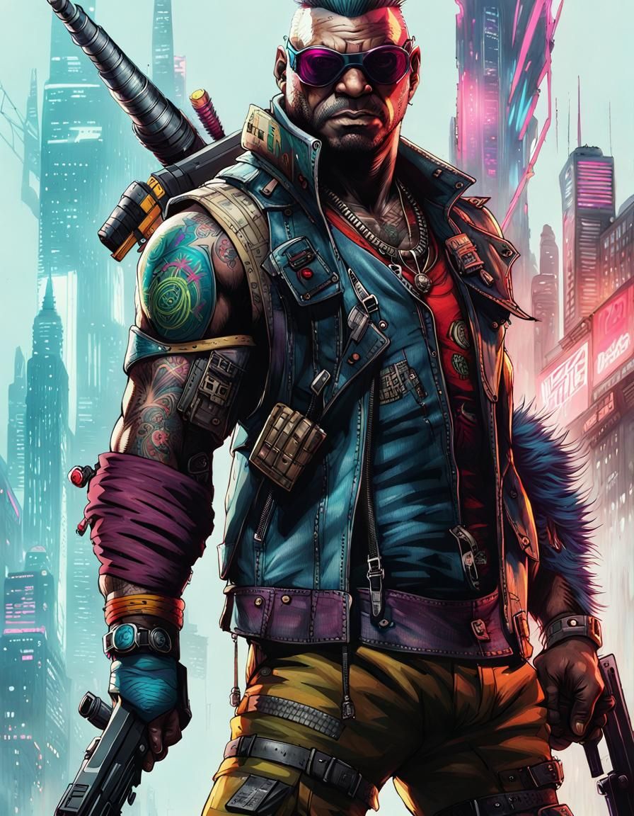 Randall Bingham, Exterminator - AI Generated Artwork - NightCafe Creator