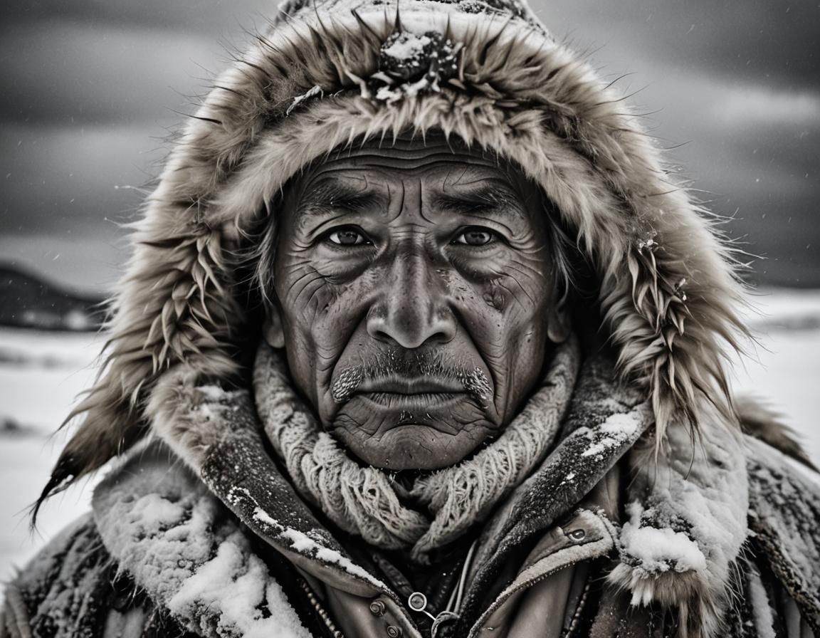 cold portrait - AI Generated Artwork - NightCafe Creator