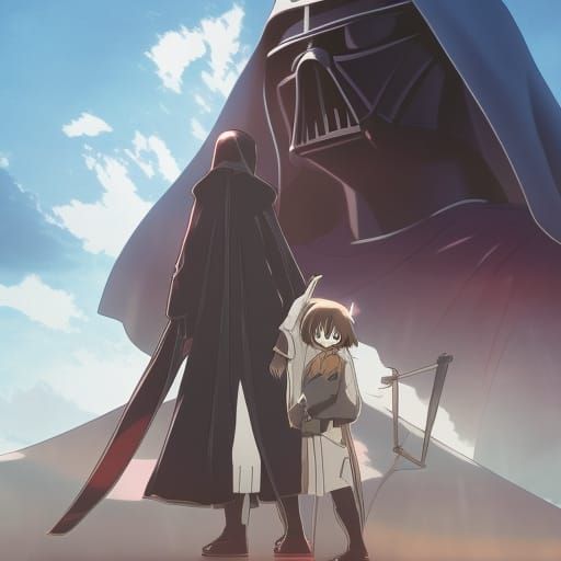 Sith lord in an isekai anime - AI Generated Artwork - NightCafe Creator