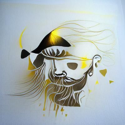 Captain Gold Beard - User on NightCafe Creator - NightCafe Creator