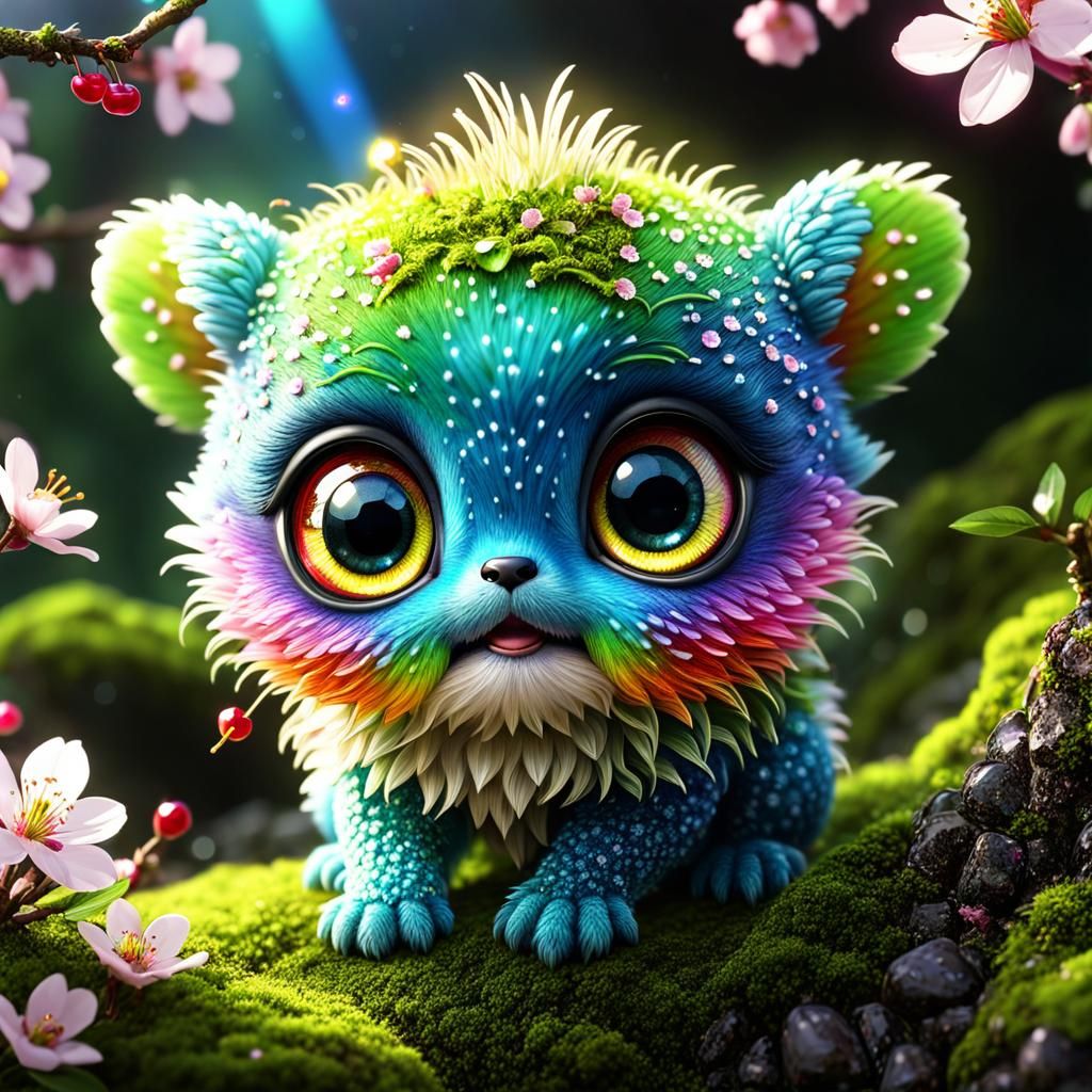 Adorable Moss Eaters! - AI Generated Artwork - NightCafe Creator