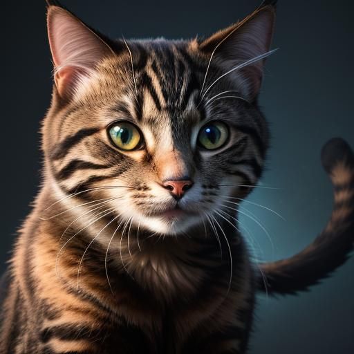 Cat - AI Generated Artwork - NightCafe Creator