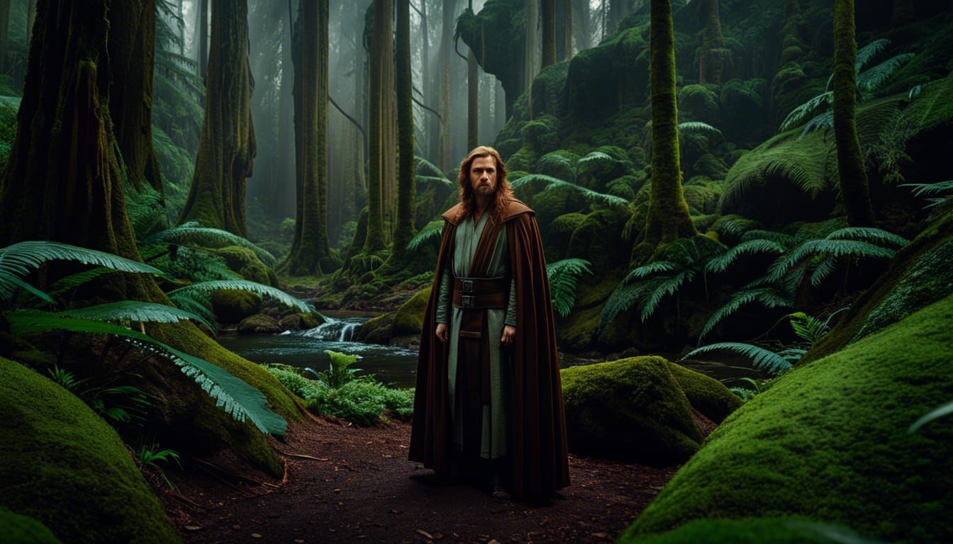 random Jedi I guess - AI Generated Artwork - NightCafe Creator