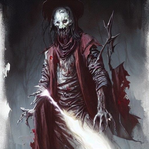 Zombie wizard - AI Generated Artwork - NightCafe Creator