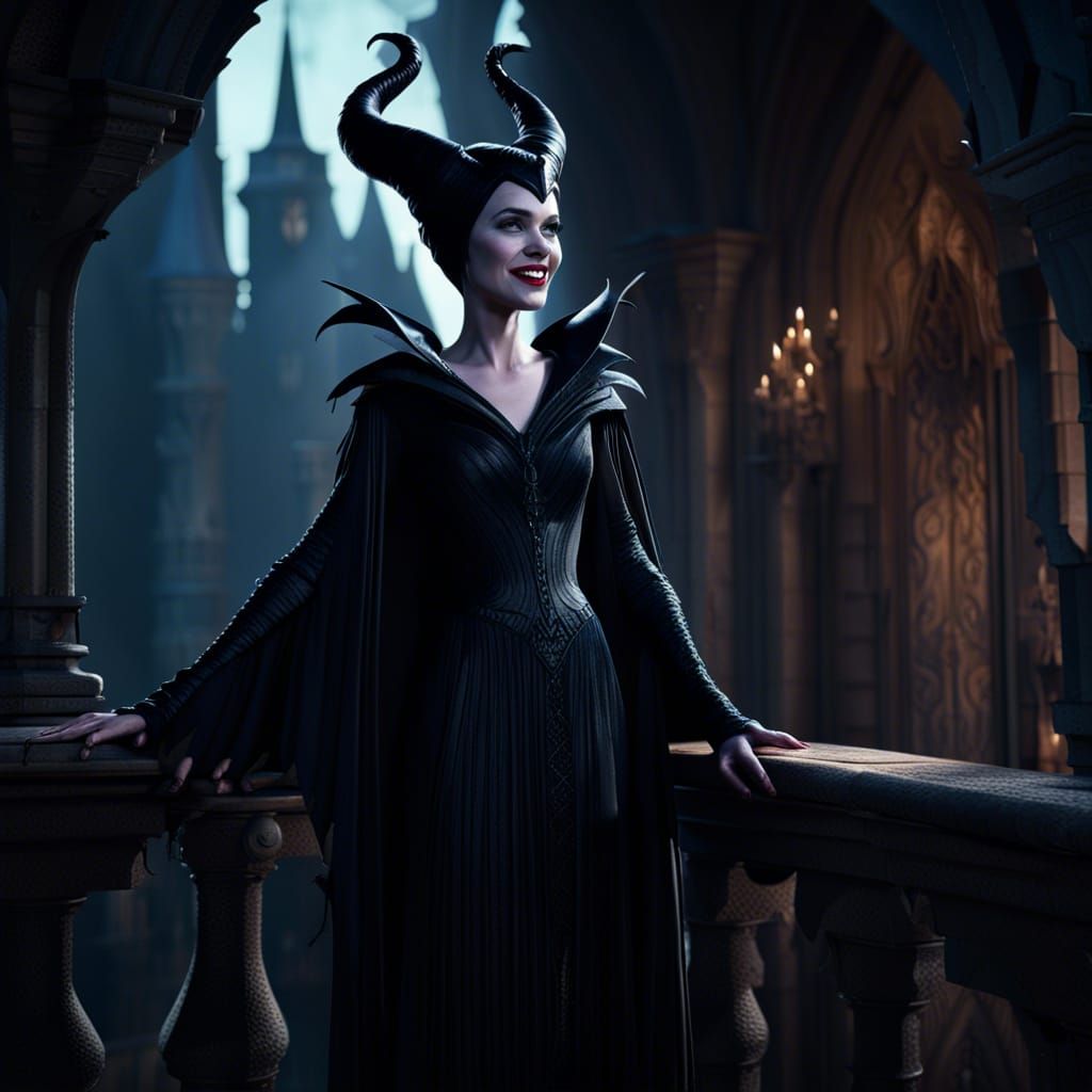 Maleficent - AI Generated Artwork - NightCafe Creator