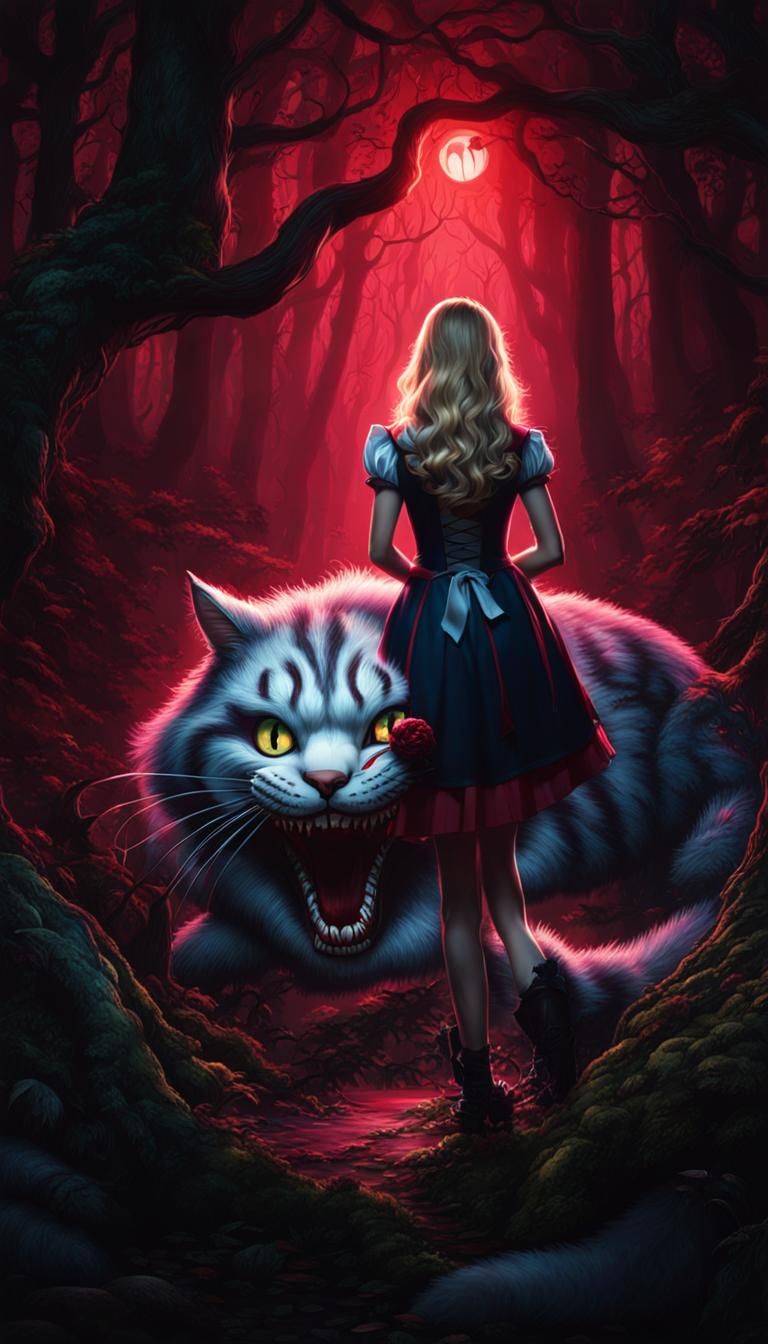 Cheshire Cat - AI Generated Artwork - NightCafe Creator