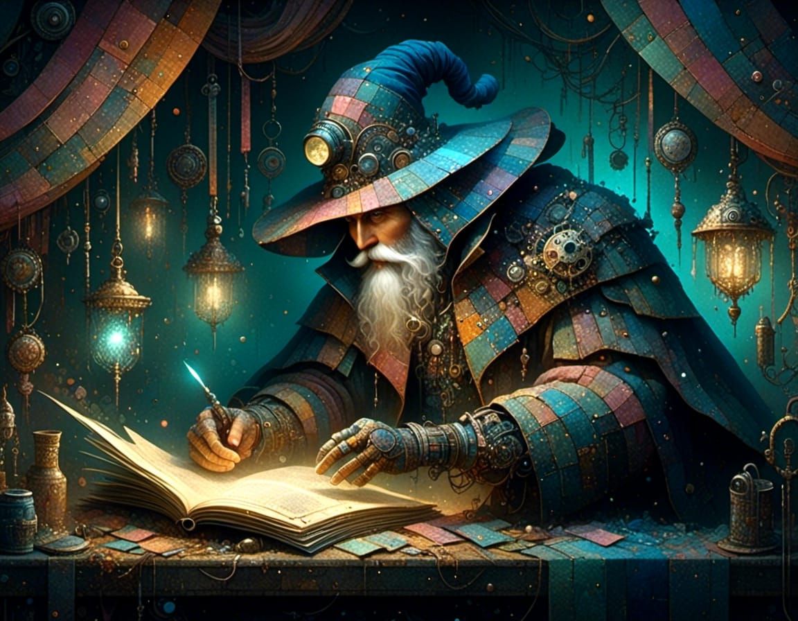 steampunk wizard - AI Generated Artwork - NightCafe Creator