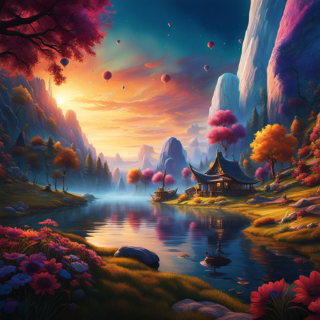 Realize Your Infinite Nature_27 - AI Generated Artwork - NightCafe Creator