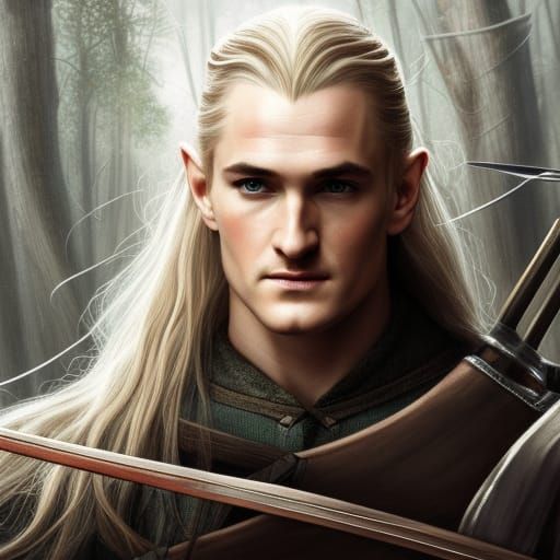 Legolas - AI Generated Artwork - NightCafe Creator