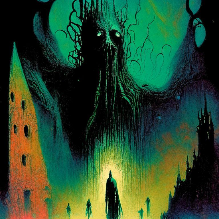 Psychedelic Dreams of Azathoth - AI Generated Artwork - NightCafe Creator