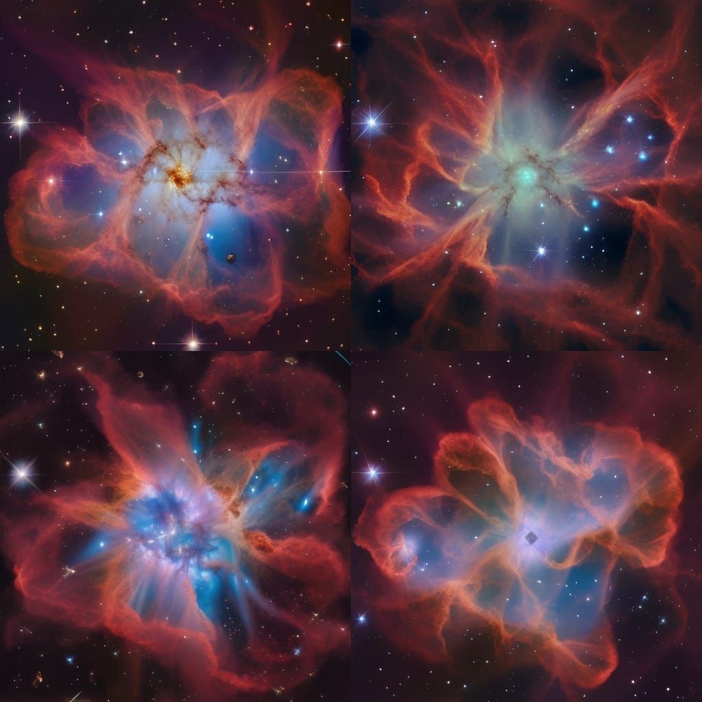 The Tarantula Nebula 3 - AI Generated Artwork - NightCafe Creator