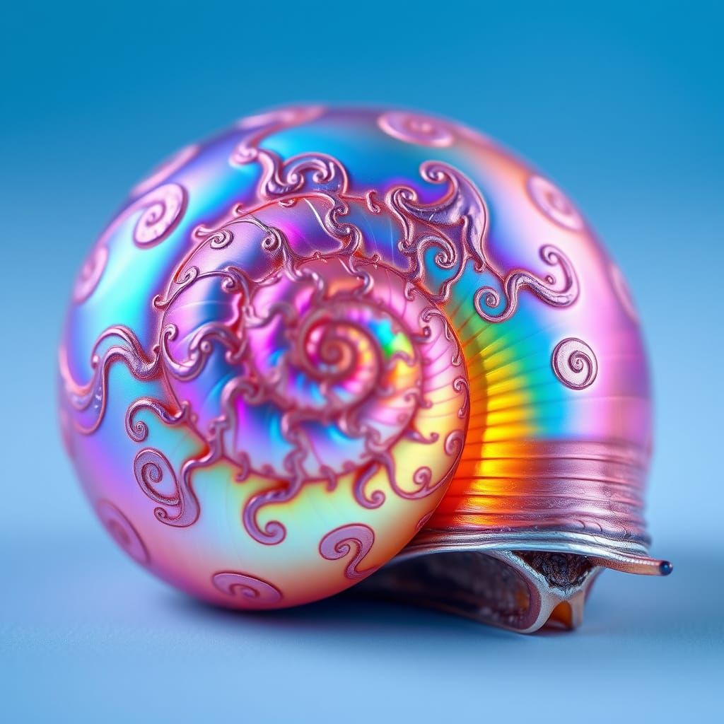 fractal on snail house - fractal on snail house