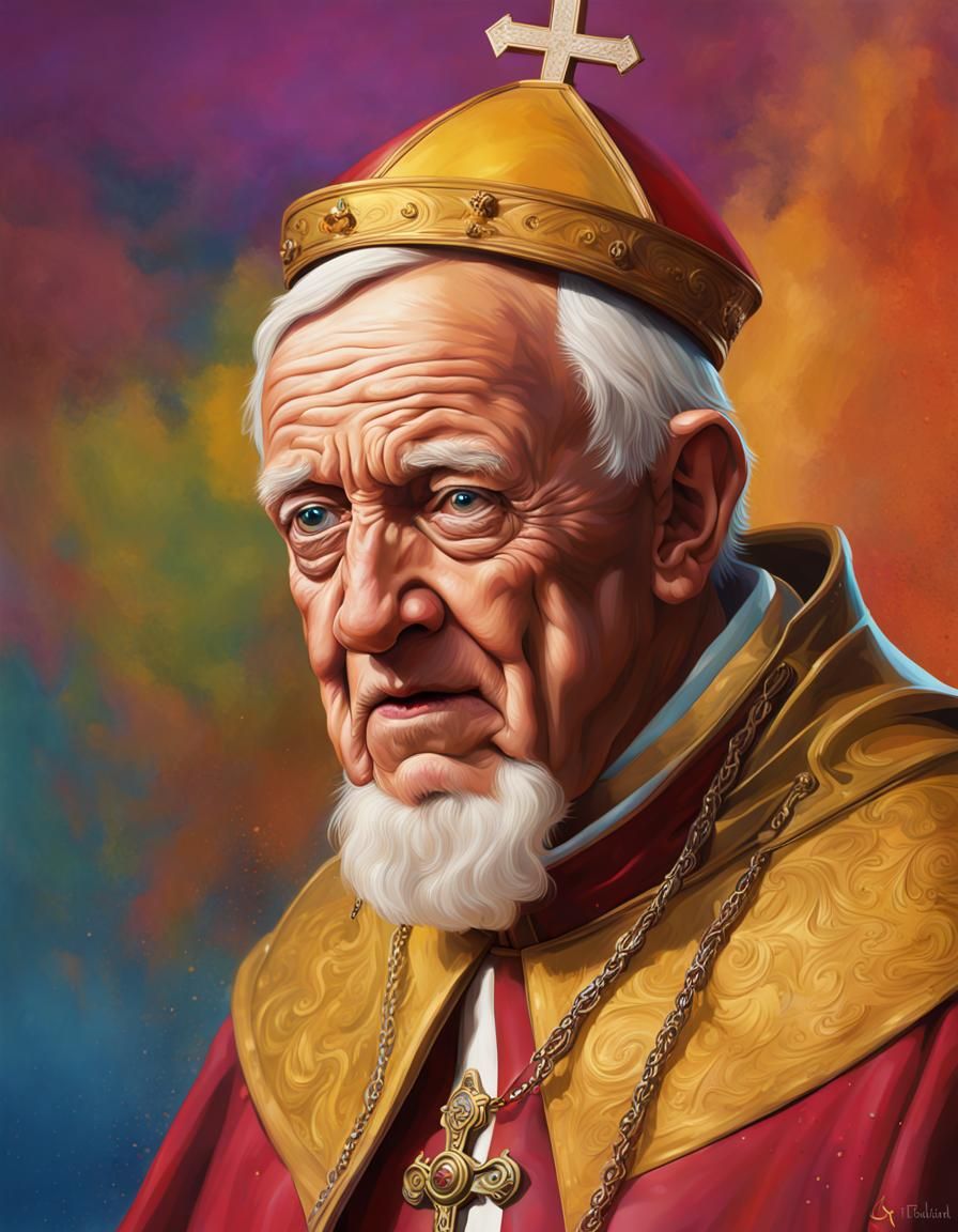 A Renaissance Pope - AI Generated Artwork - NightCafe Creator