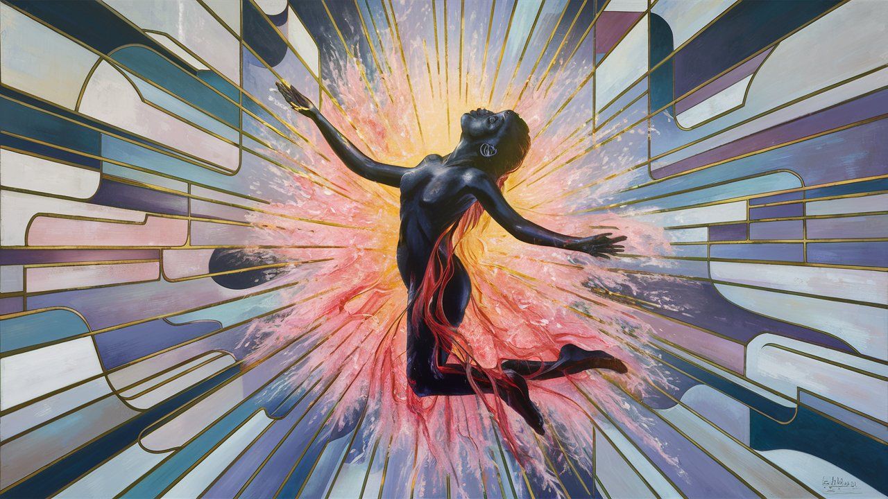 Falling down - AI Generated Artwork - NightCafe Creator