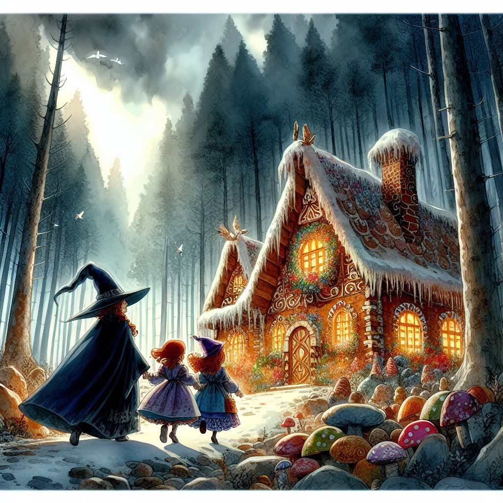Hans et Gretel - AI Generated Artwork - NightCafe Creator