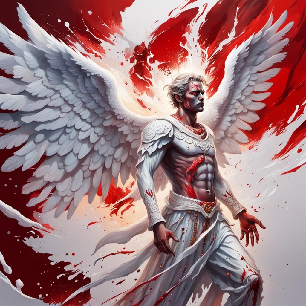 Angel or Devil ? - AI Generated Artwork - NightCafe Creator