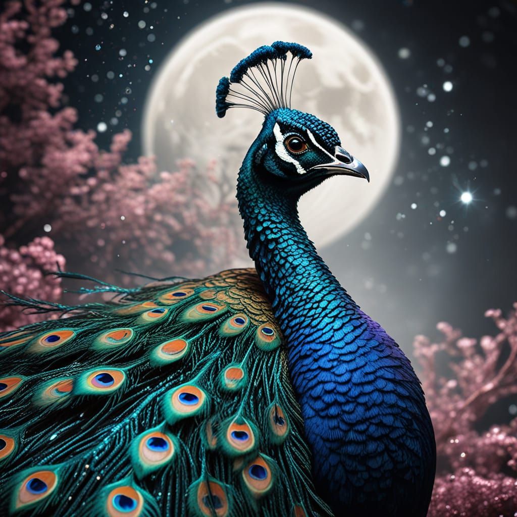 Peacock moonlight - Peacock moonlight