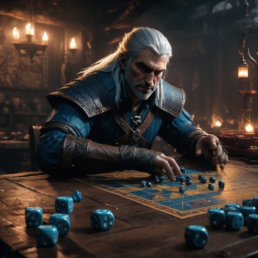 The Witcher plays Dungeons & Dragons
