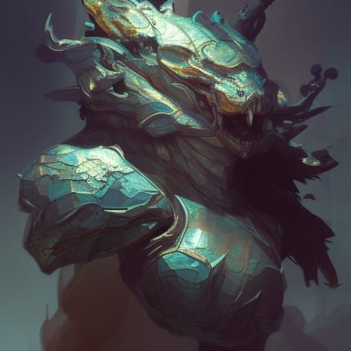 Gargoyle Warrior - AI Generated Artwork - NightCafe Creator