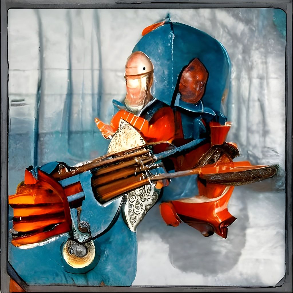 medieval knight music instruments : r/nightcafe