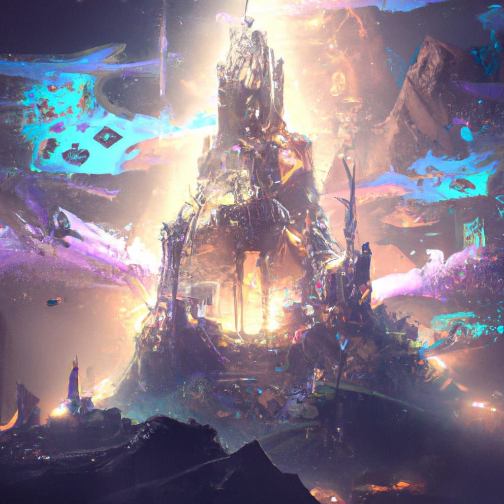 Multiversal Monolith - AI Generated Artwork - NightCafe Creator