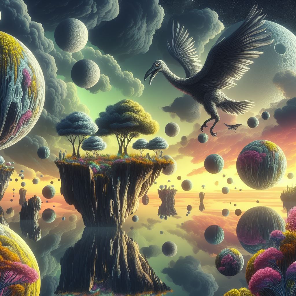 Floating - AI Generated Artwork - NightCafe Creator