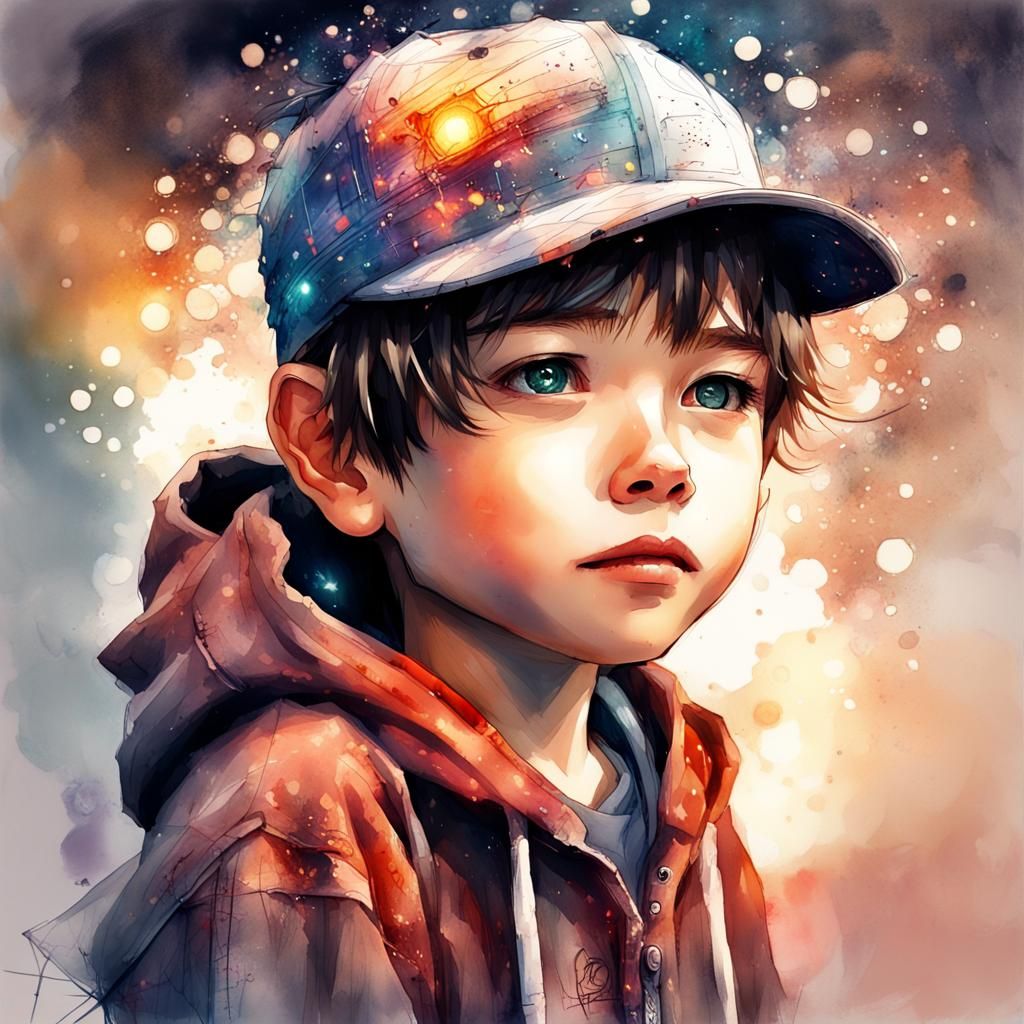 smiling boy - AI Generated Artwork - NightCafe Creator