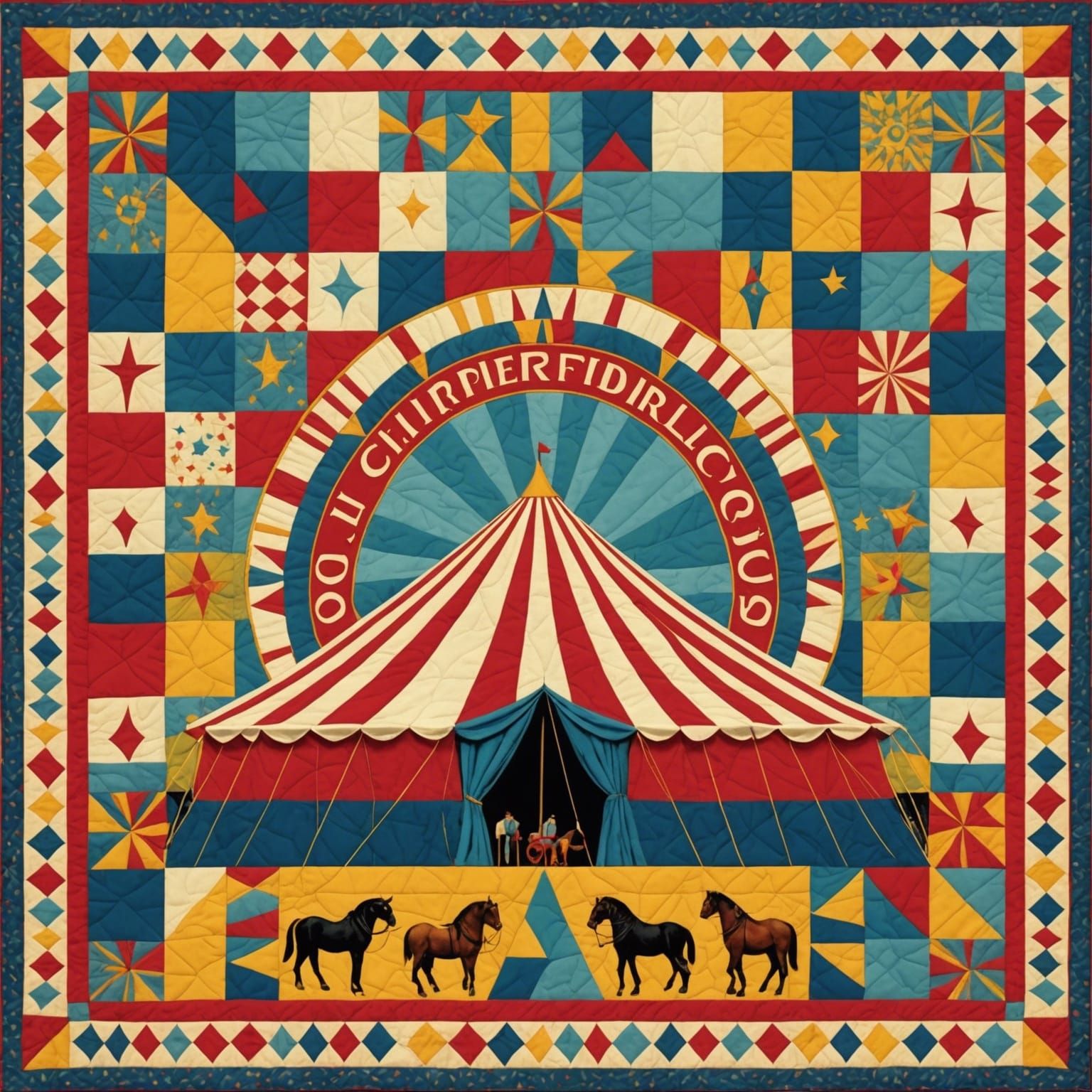 Chipperfields Circus - AI Generated Artwork - NightCafe Creator