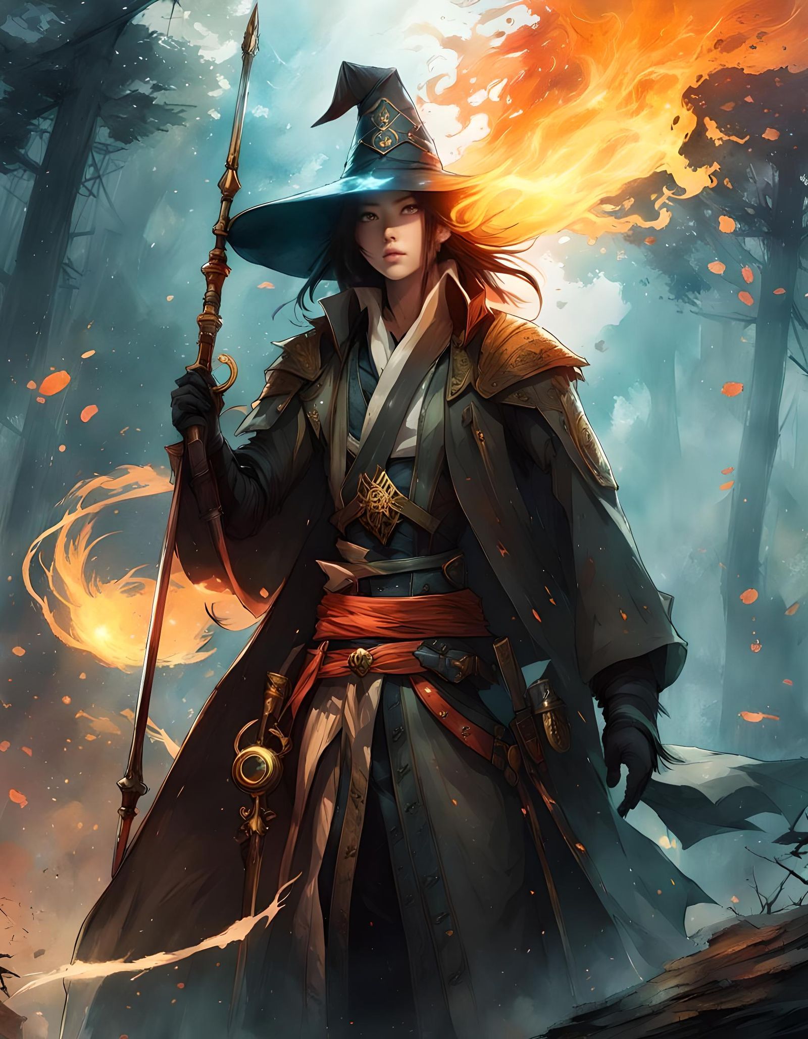 magic user - AI Generated Artwork - NightCafe Creator