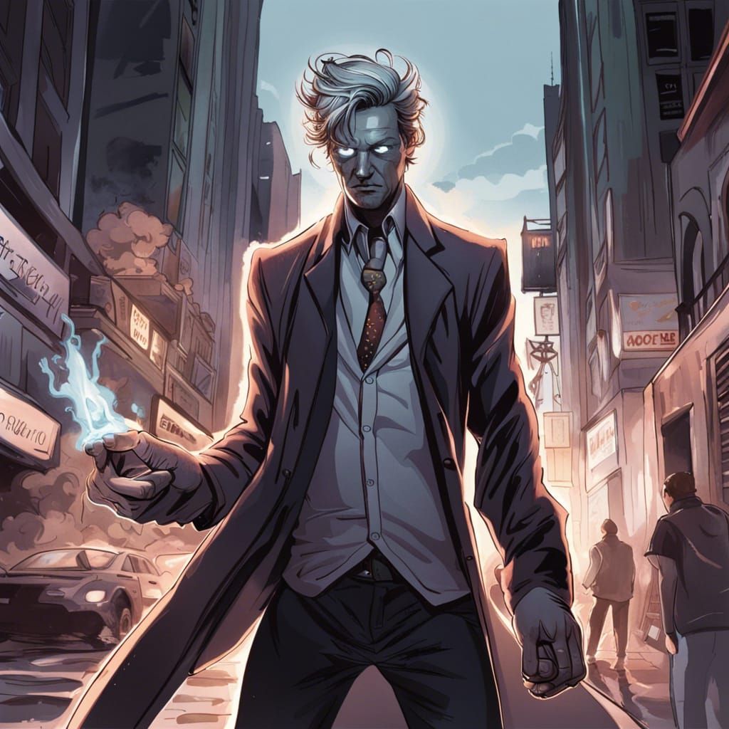 Comic take on the Undead villian - AI Generated Artwork - NightCafe Creator