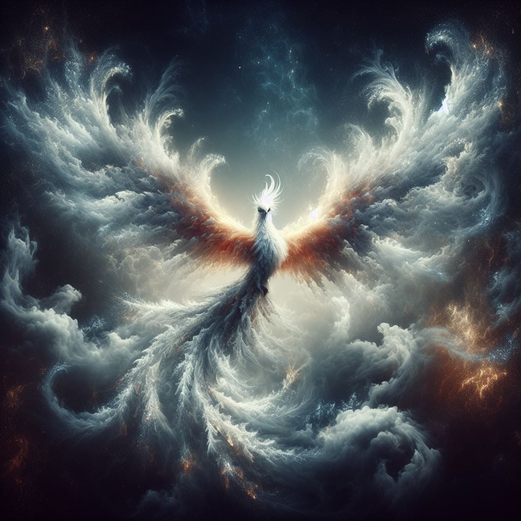 Cloud Phoenix - AI Generated Artwork - NightCafe Creator