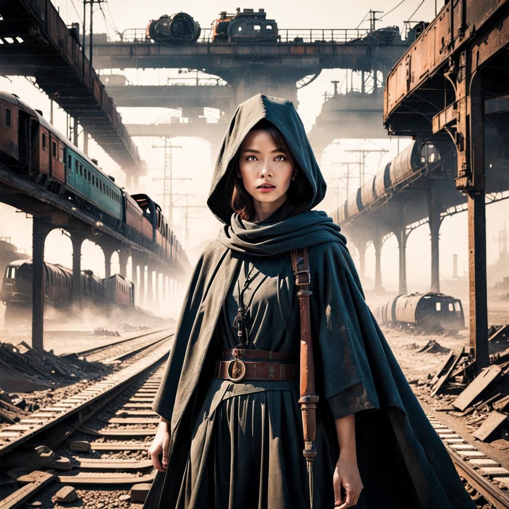 Wasteland Characters - AI Generated Artwork - NightCafe Creator