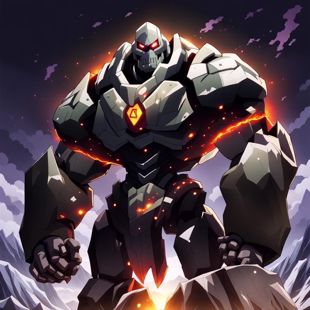 Iron Elemental - AI Generated Artwork - NightCafe Creator